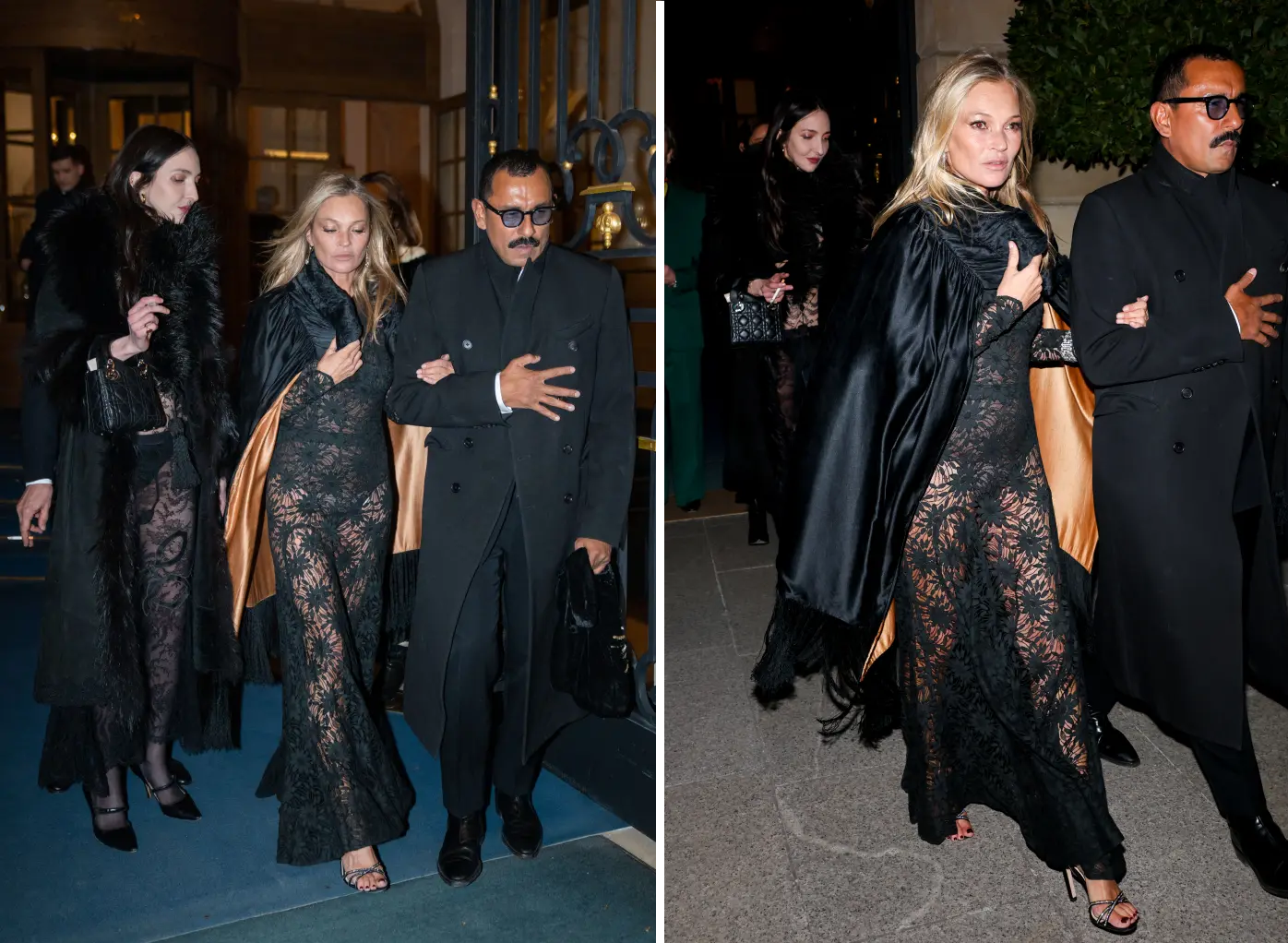 Кейт Мосс отпраздновала 50-летие в полупрозрачном черном платье: как выглядела модель - Life ...