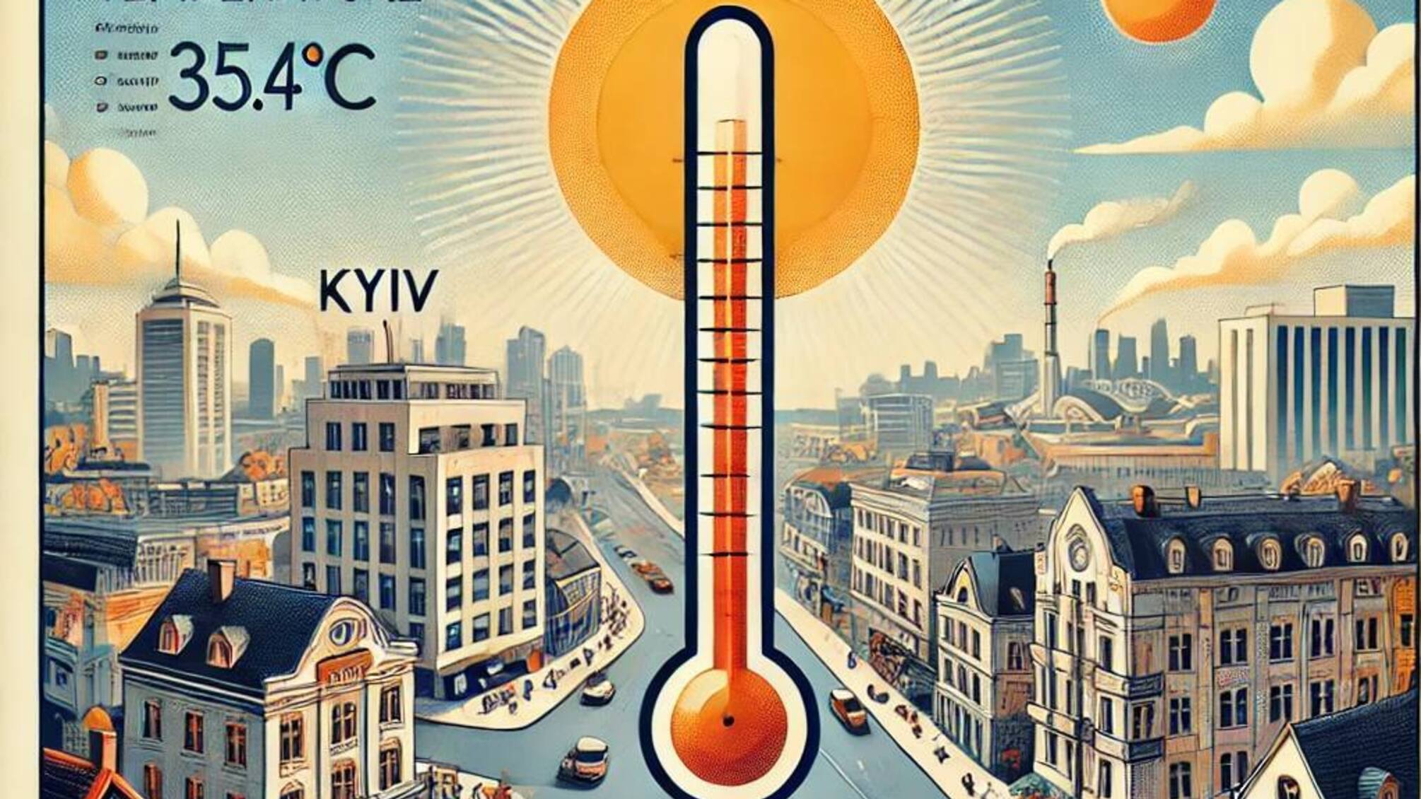 Температурные рекорды в Киеве: июль 2024 - Общество - StopCor